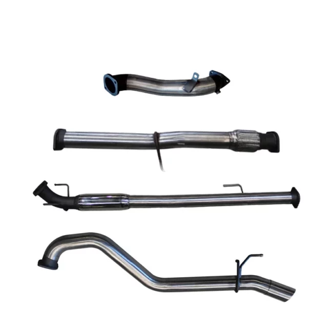 Manta 3inch Stainless Steel Exhaust suitable for KUN26 Toyota Hilux N70 ...