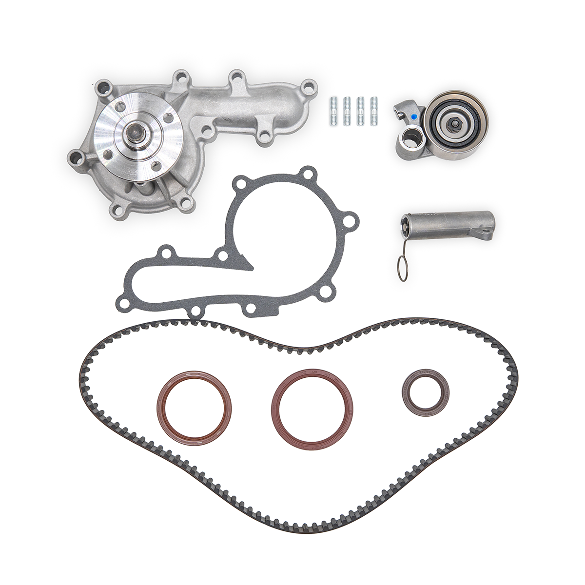 Timing Belt Kit Inc Water Pump suitable for 1HD-FTE Toyota Landcruiser ...